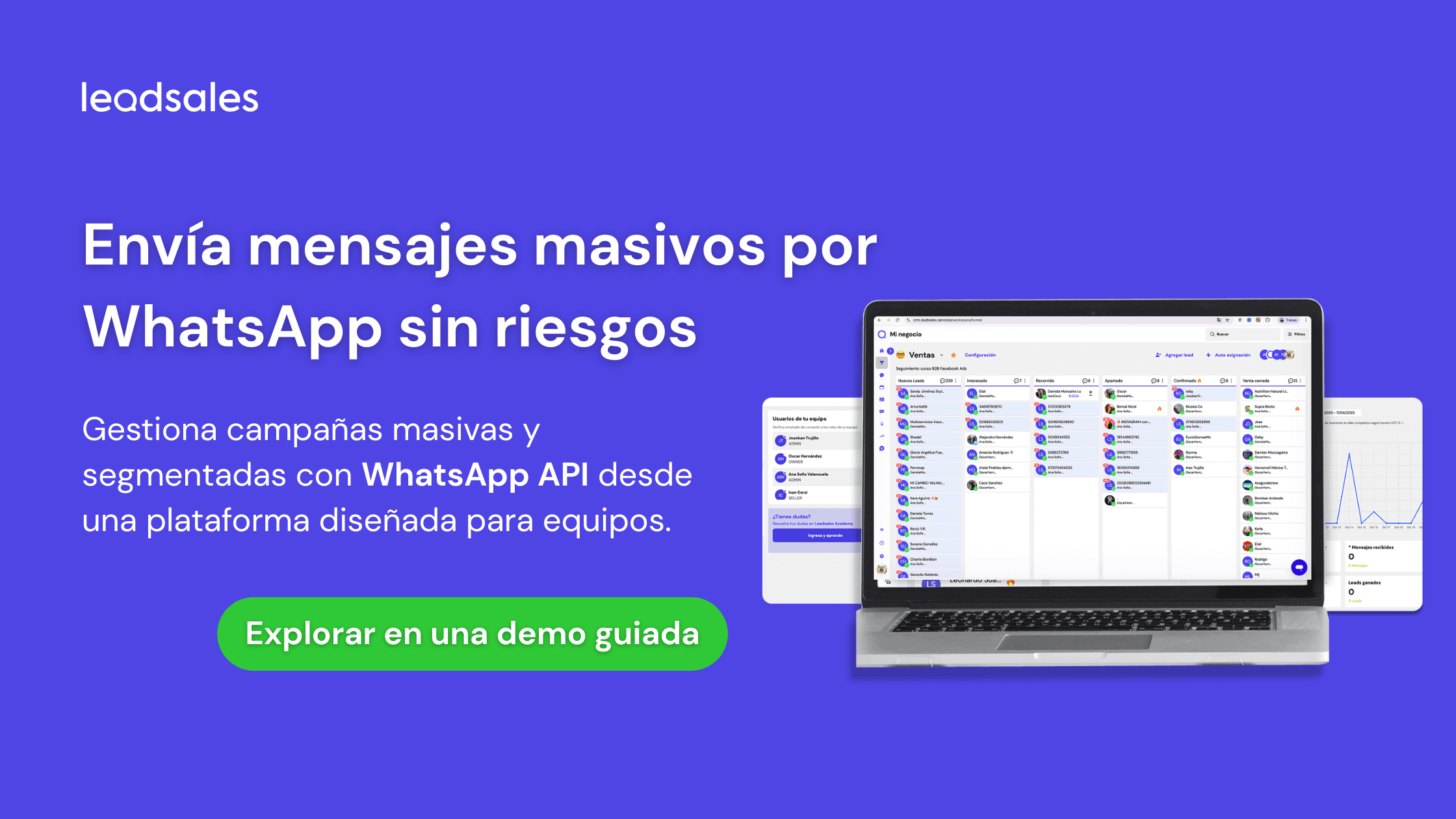 Programar mensajes en WhatsApp Web: tutorial paso a paso - LeadSales CRM